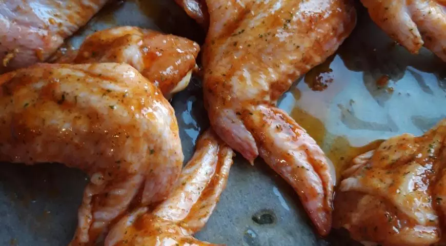 Photo Cooking Recipe: Chicken Wings in Original Marinade, Step No. 4