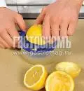 ສູດປຸງແຕ່ງອາຫານຮູບພາບ: Lemon Lembet ກັບ vodka, ຂັ້ນຕອນທີ 1