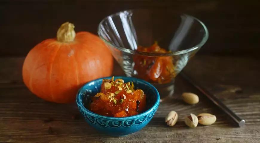 Recette de citrouille dans le sirop de miel