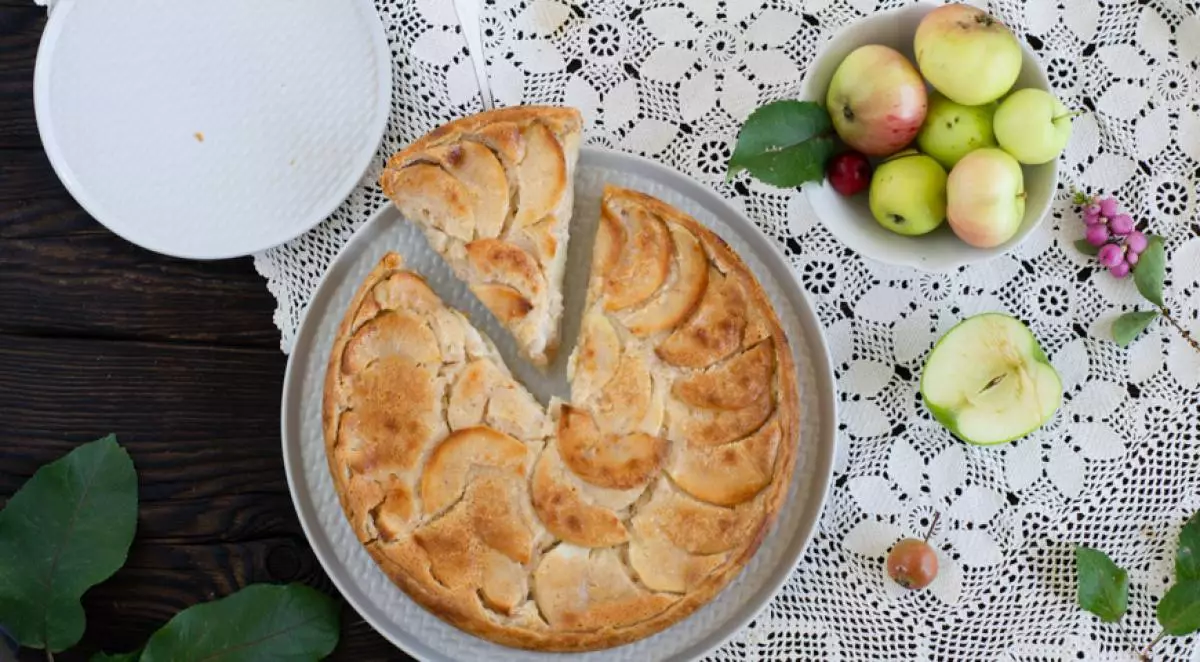 Tarte aux pommes, lecture de tarte