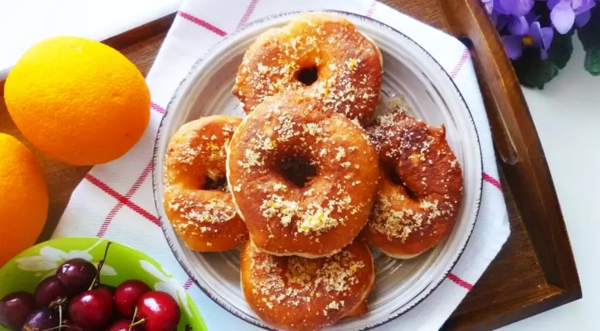 Donuts di pedas Orange Sahara