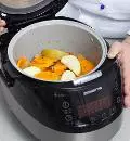 Photo Cooking Resipe: Manok nga adunay battoo ug mini carrot sa multickooker, lakang No. 5