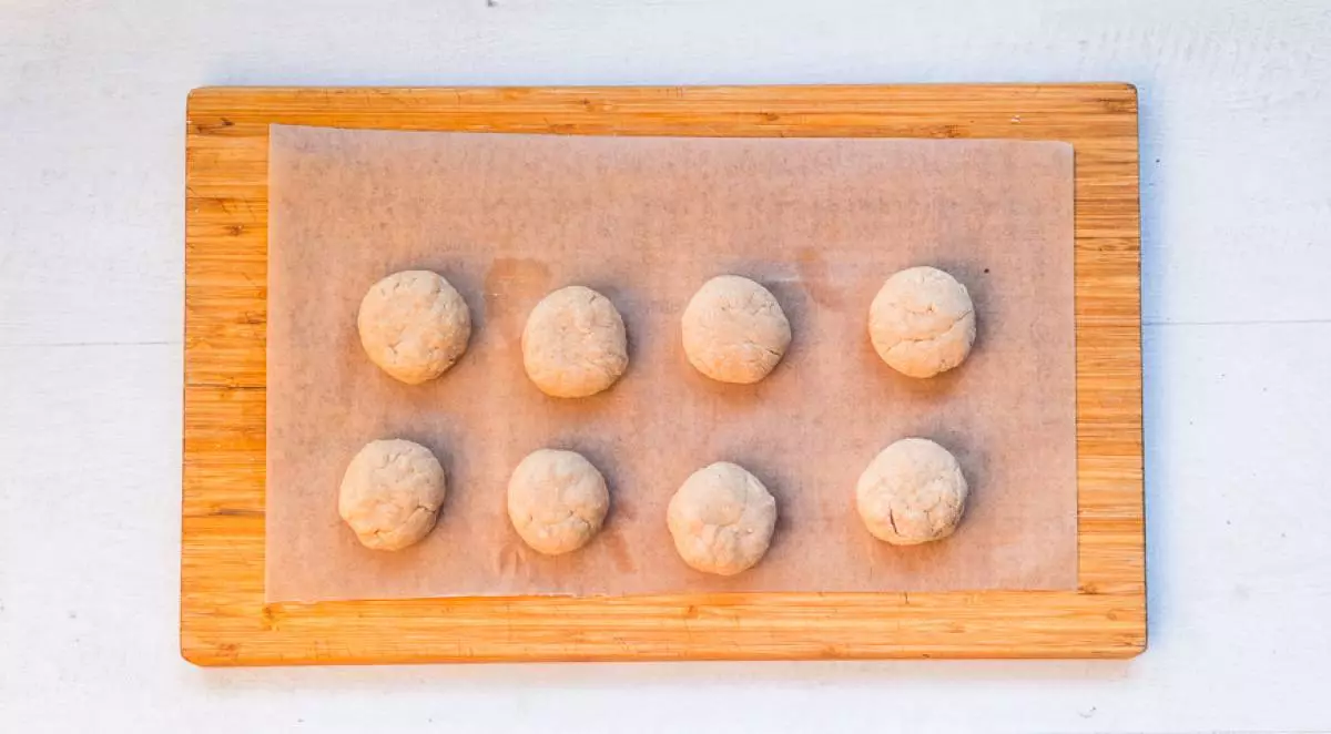 Foto Cooking Recipe: Gingerbread mei mearkleurige glês, stap nûmer 3