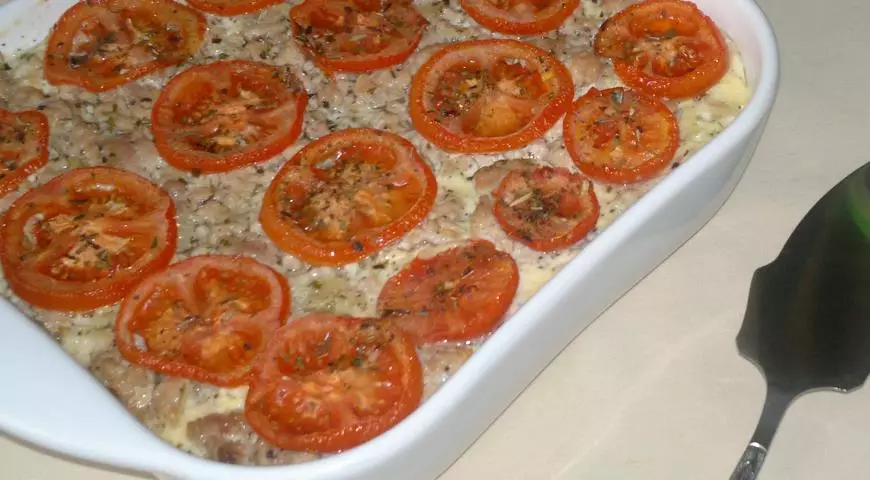 Fond foto bişirmə resepti: kartof və pomidor, pomidor ilə ət güveç, 1 nömrəli addım