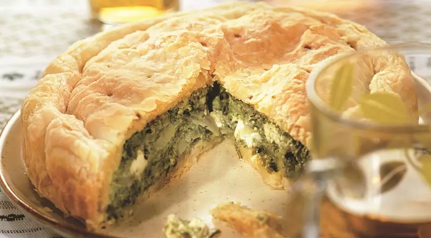 Pie bl-ispinaċi u l-feta (spanakopit)