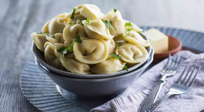 Delmeni avec du poulet 2