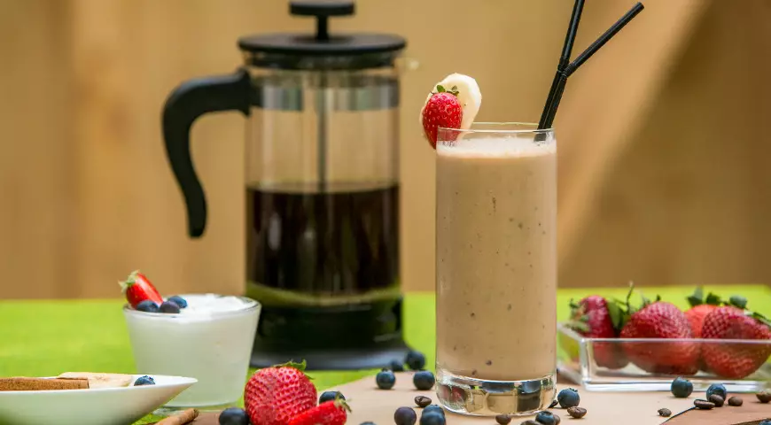 Smoothie al caffè