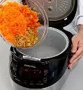 دستور العمل پخت و پز Foto: Casserole هویج شیرین در یک آشپزخانه آهسته، مرحله 3