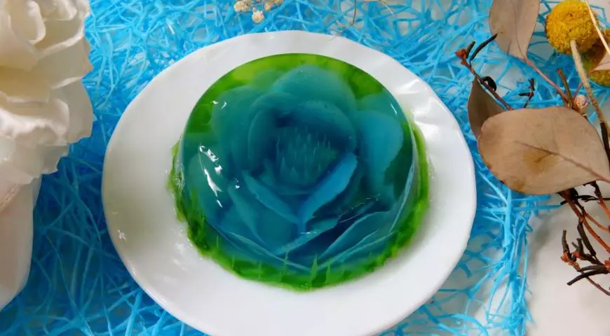 Jelly bloemen maken