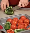 Foto van kookrecept: terrine met paprika's en tomaten, stap nummer 1