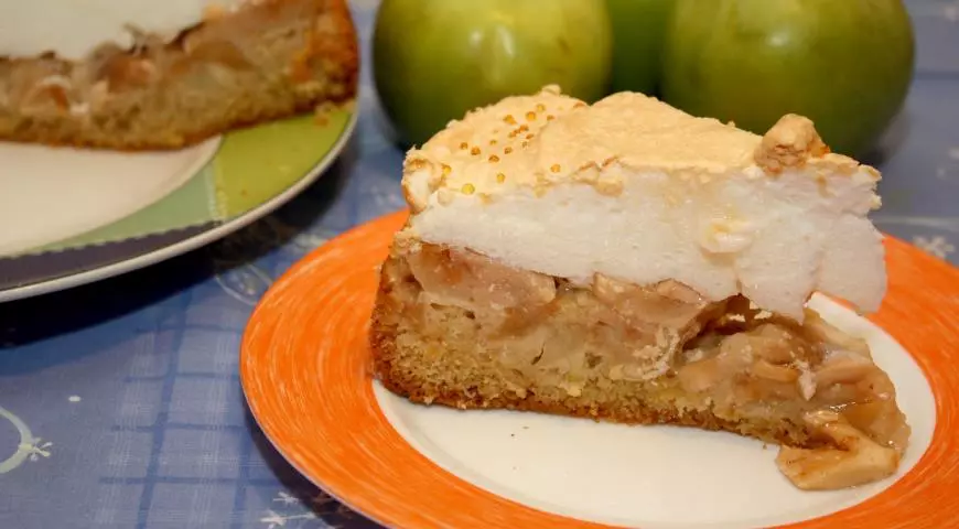 Apple Cake-Meringue Recipe