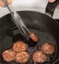 사진 요리 조리법 : 미가스, 베이컨 튀김, 단계 4 호