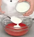 Photo Cocción Receta: Mousse de fresa con yogur, Paso No. 1