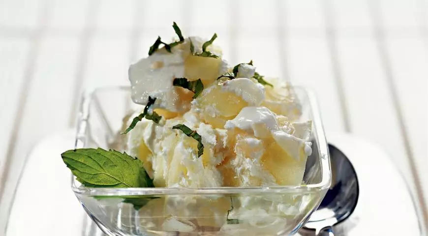 Dolorante di melone e yogurt