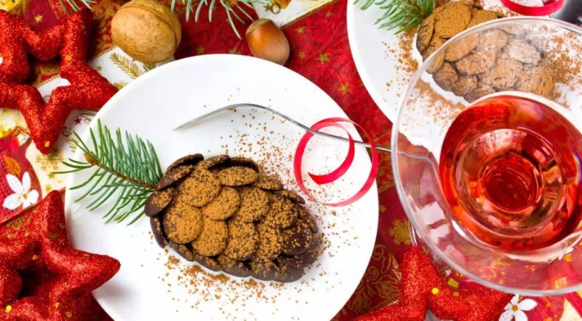 Πίνακας Πρωτοχρονιάς: 18 Ιδέες της αρχικής γλυκιάς ζωοτροφής στο Gastronom.ru 31355_6