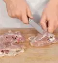 재고 사진 요리법 요리법 : 닭고기 울타리, 스텝 번호 1