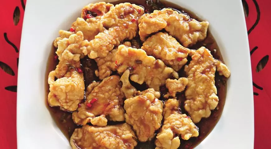 Chicken General TSO.