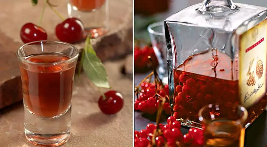 Recepty tinktúr: Zhurbin, Cognac a Cherry, Kalins Bridge, Gin & Lime, DZHIGURDA