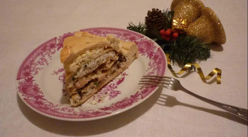 Porumb, tort festiv