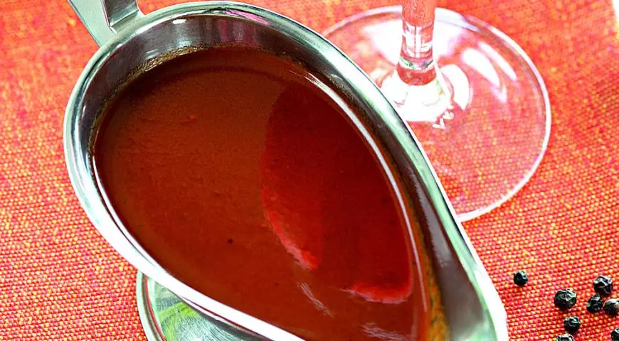 Alak at gulay sauce