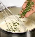 Фото Кумаптук Рецепт: Сыр Соусте кремдер менен кекектерге, кадам санын 3