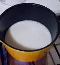 Šildykite kokoso pieną