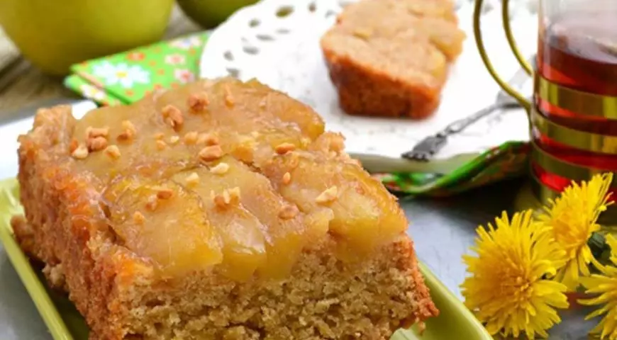 Torta di mele magre prigioniera