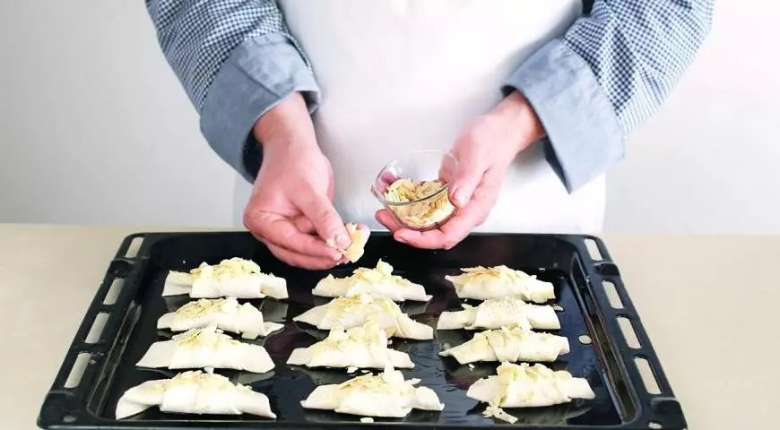 Foto Cooking Recept: Thús Croissants mei amandel crème, stap nr. 4