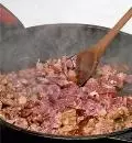 Stock foto gatim recetë: byrek me pule groats, hap №4