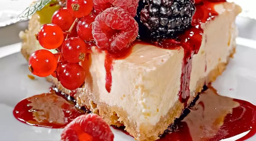 New York cheesecake.