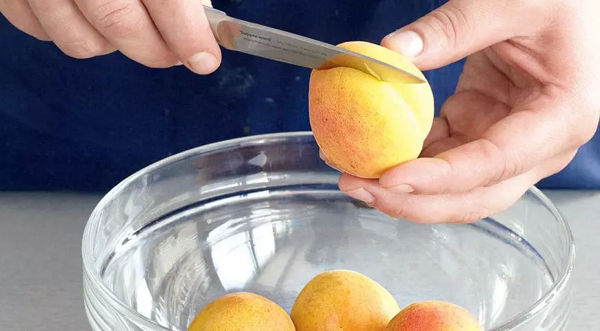 Cách loại bỏ da bằng Peach, Apricot, Nectarine 34907_2