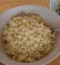 Solimu Couscous, ṣafikun epo, aruwo