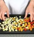 Stock foto resep memasak: sayuran kari dengan couscous, langkah nomor 2