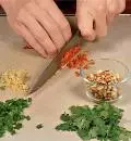 स्टक फटो पकाउने विधि: मसलादार ईन्धन, चरण नम्बर 1 मा चामल नूडलहरू 1