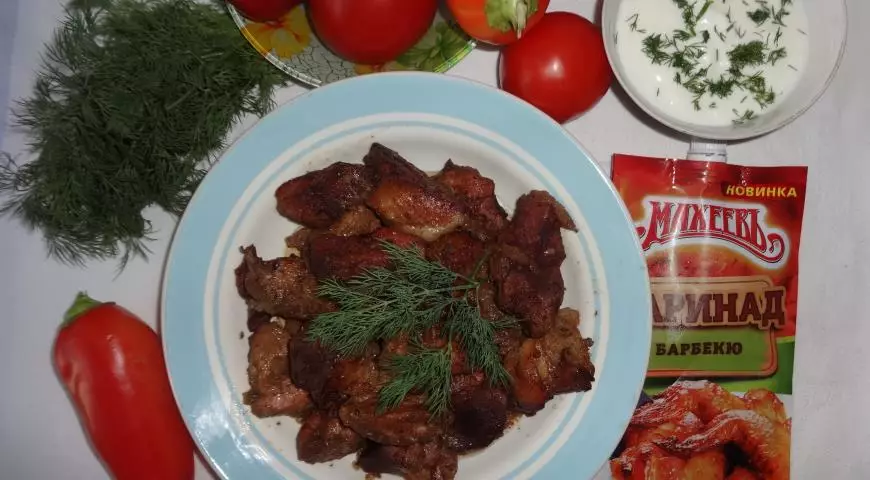 Menyediakan Kebab Pork di Sleeve