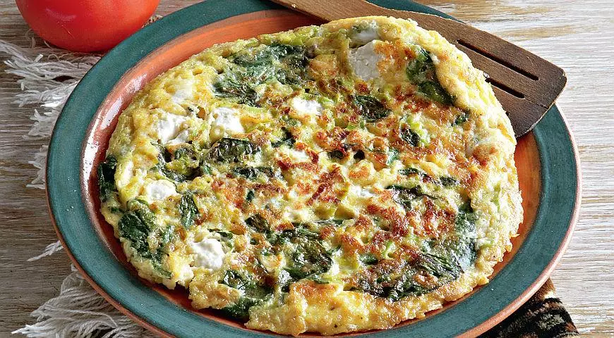 Fritata de pasi.