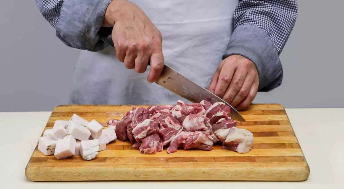 საფონდო Foto სამზარეულო რეცეპტი: ცხარე ძეხვეული საწყისი Lambs in მაროკოს, ნაბიჯი ნომერი 1