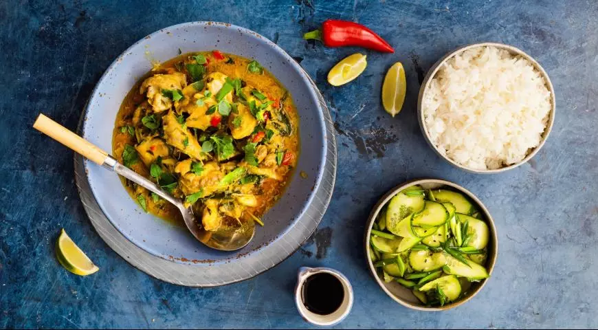 Green Thai Kuhuku Curry