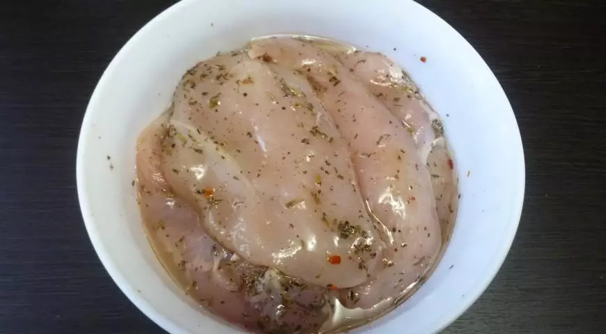 Photo Cooking Recipe: Tender Chicken Breast Method Su-view sa multicooker, Step No. 1