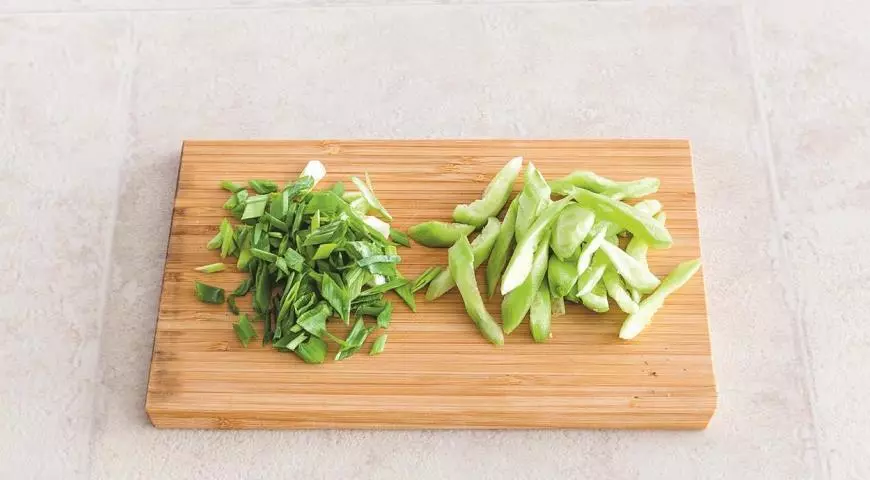 Foto vaření recept: asijské pohankový salát a tofu, krok č. 3