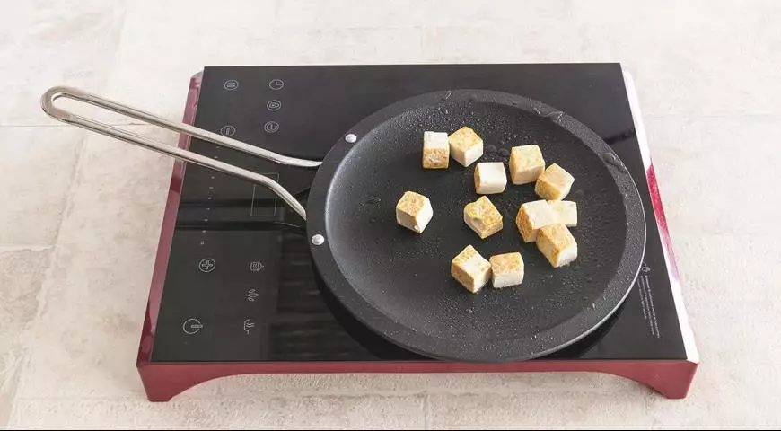 Foto příprava receptura: asijský salát z pohankové nudle a tofu, krok číslo 4