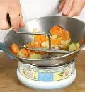Stock Foto Koeke Recept: wortel sop puree mei dille pesto, styfnûmer 2