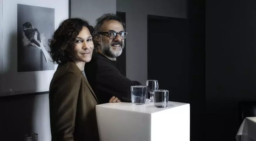 Entrevista con la esposa Massimo Bottura Laro Gilmore