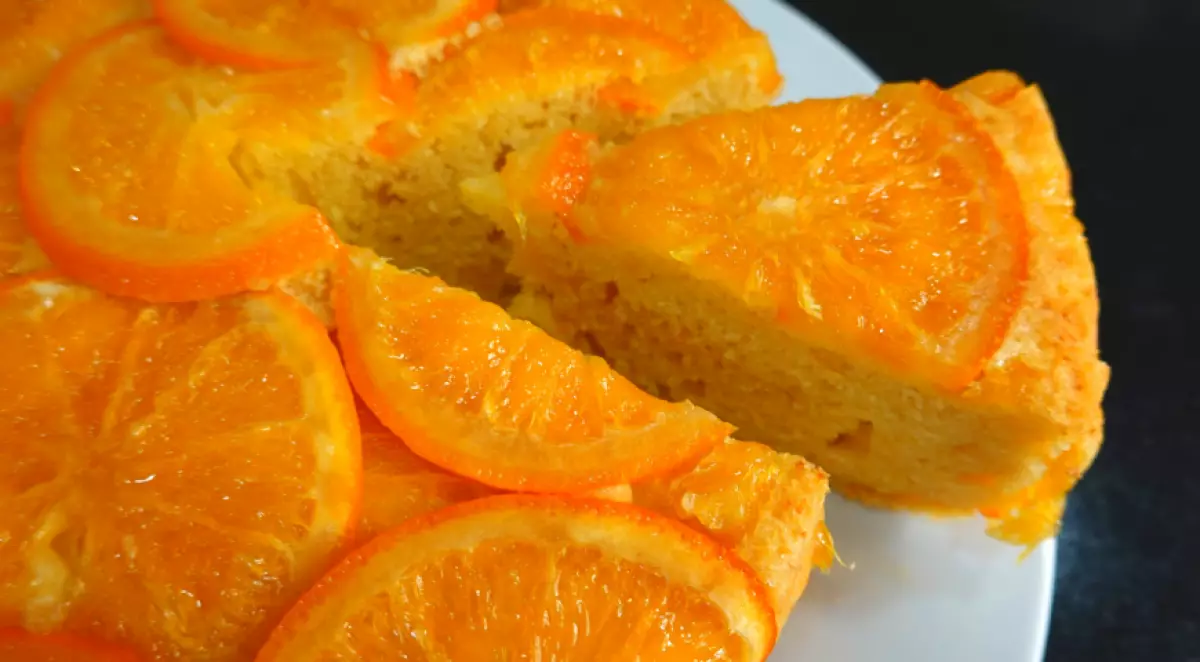 Pie orange aromatique