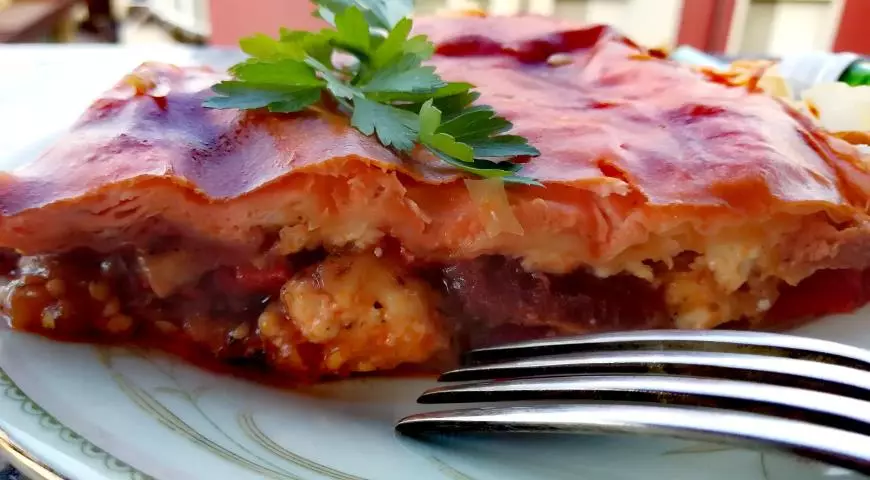 Méthode de cuisson de cuisson avec des légumes, du fromage de chèvre et des figues