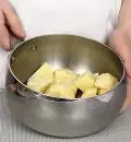 Argazkia Errezeta: patata purea patatak jogurta eta albahaka, 1. urratsa