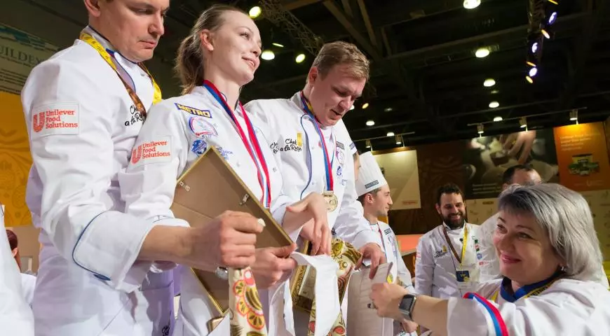 Team of chefs from Vladimir became the best on the Cook Championship Chef A La Russe