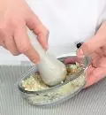 Foto av preparatet av receptet: Chebureks gjorda av vaniljtest med nötkött, steg nummer 3