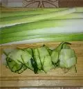 leek နှင့် zucchini ဖြတ်