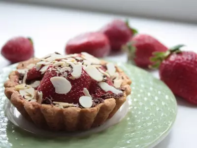 Strawberry Desserts - Strawberry Baskets